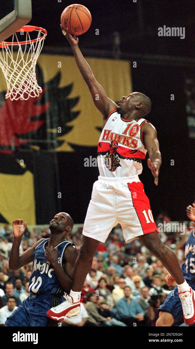 FILE - In this April 16, 1999, file photo, Atlanta Hawks guard Mookie ...