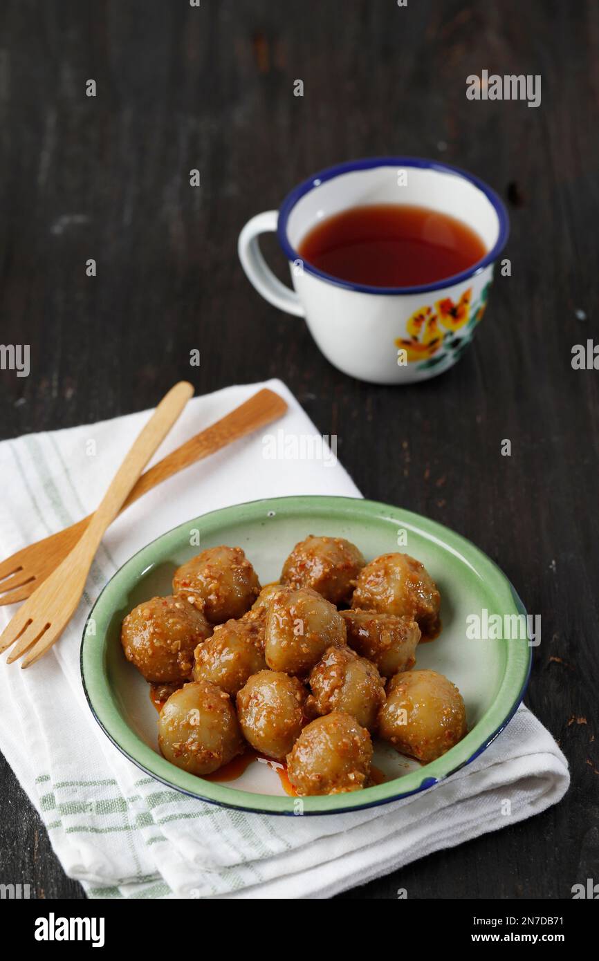 Cilok is Aci Dicolok, Traditional Street Food from West Java, Made from ...