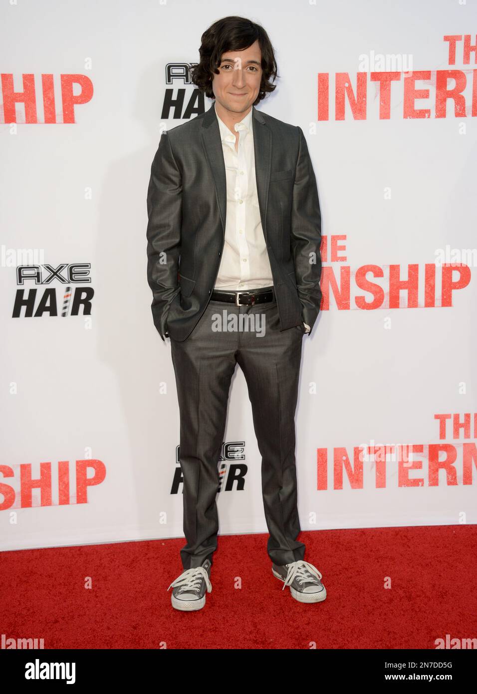 Josh Brener arrives at the World Premiere of "The Internship" at the ...