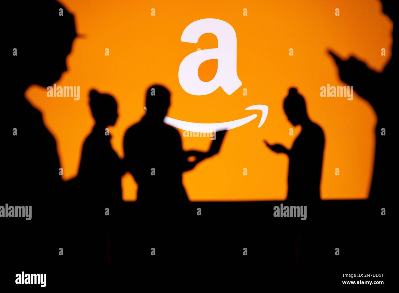 USA, WASHINGTON, JANUARY 30, 2023: Amazon. Web Development Dreams Come ...