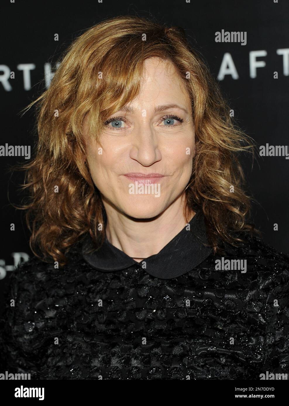 Actress Edie Falco poses with her son Anderson at the "After Earth ...