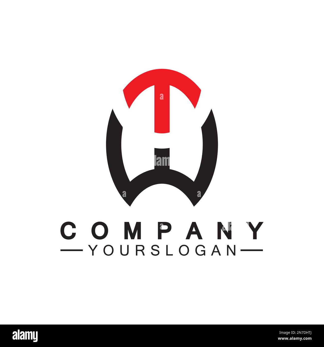 Initial letter wt logo or tw logo vector design template Stock Vector ...