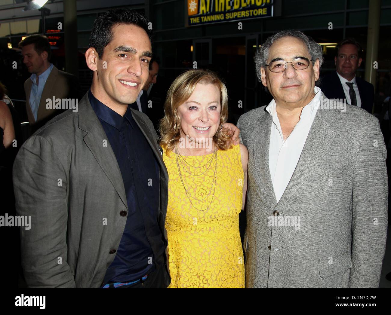 From left, Zal Batmanglij and Stephen Gilula, right, and Nancy Utley ...