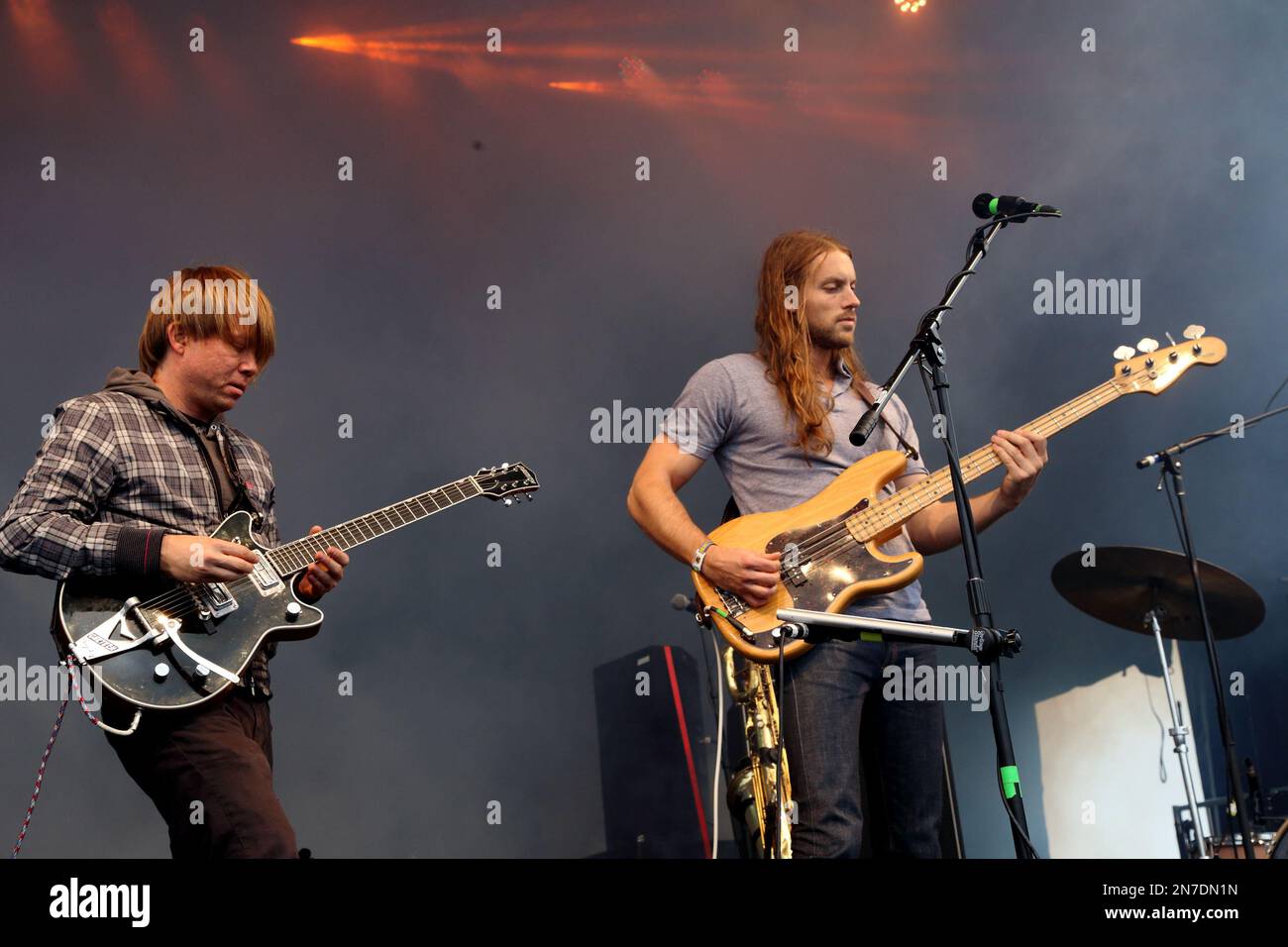 Menomena performs at The Sasquatch! Music Festival on Monday May 27 ...