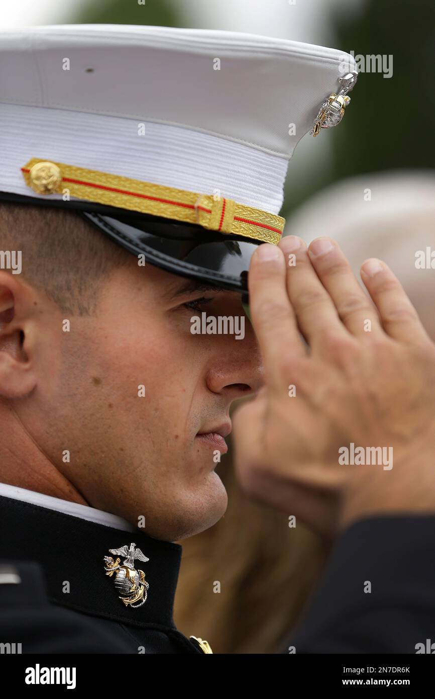 United States Marine Corps 1st. Lt. Dominic Bea, of the 1st Batallion ...