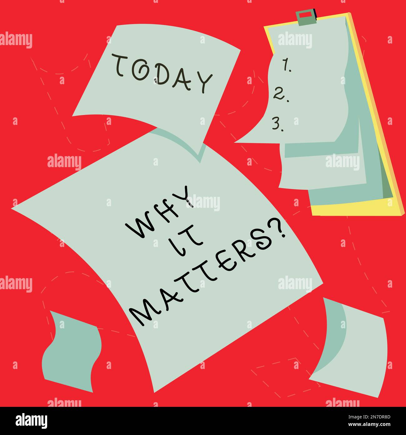 Hand writing sign Why It Matters. Business idea Important Reasons to do ...