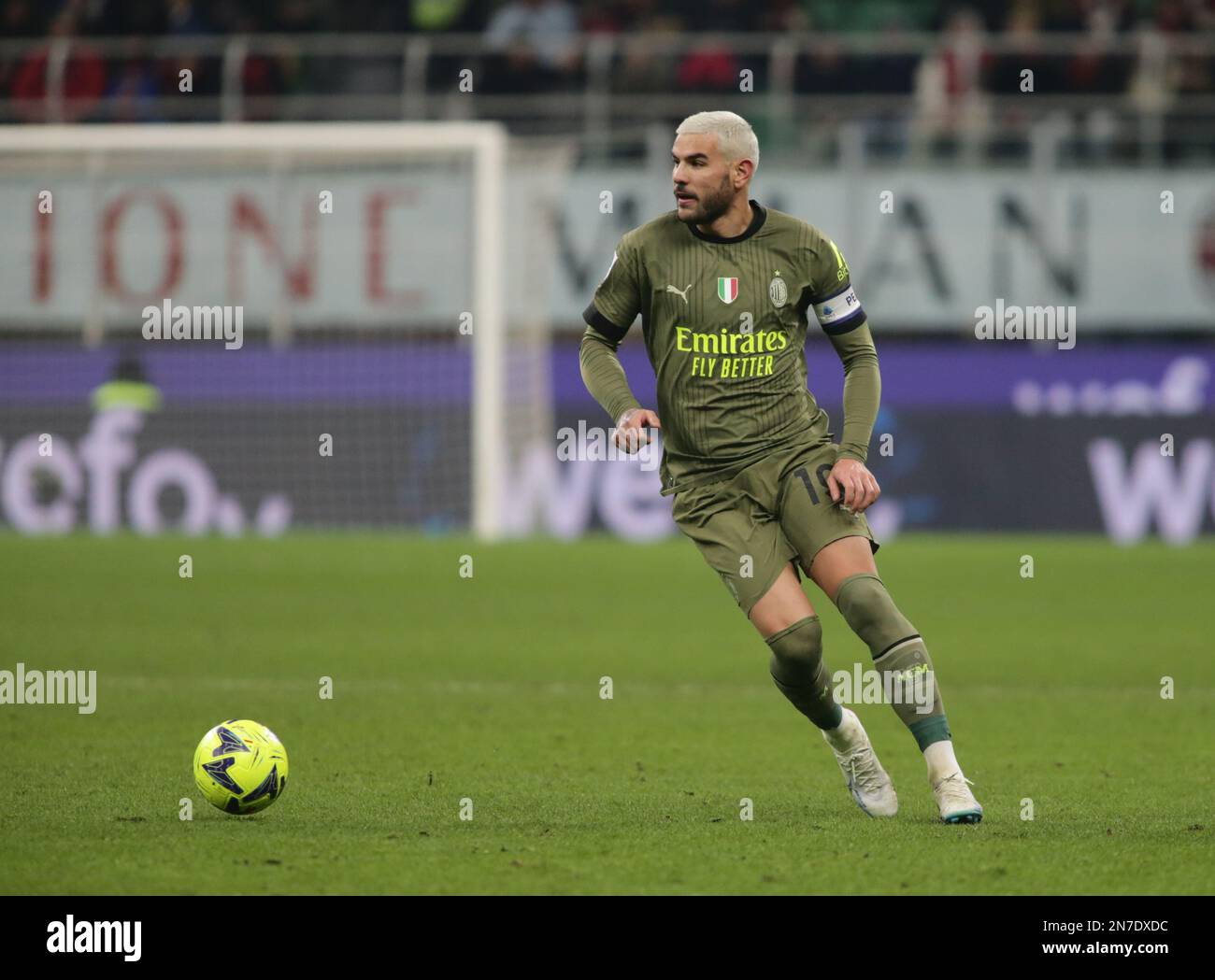 Theo Hernandez of AC Milan during the Italian serie A, football match ...