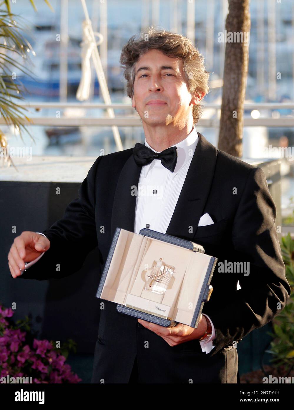 Director Alexander Payne poses for photographers on behalf of actor ...