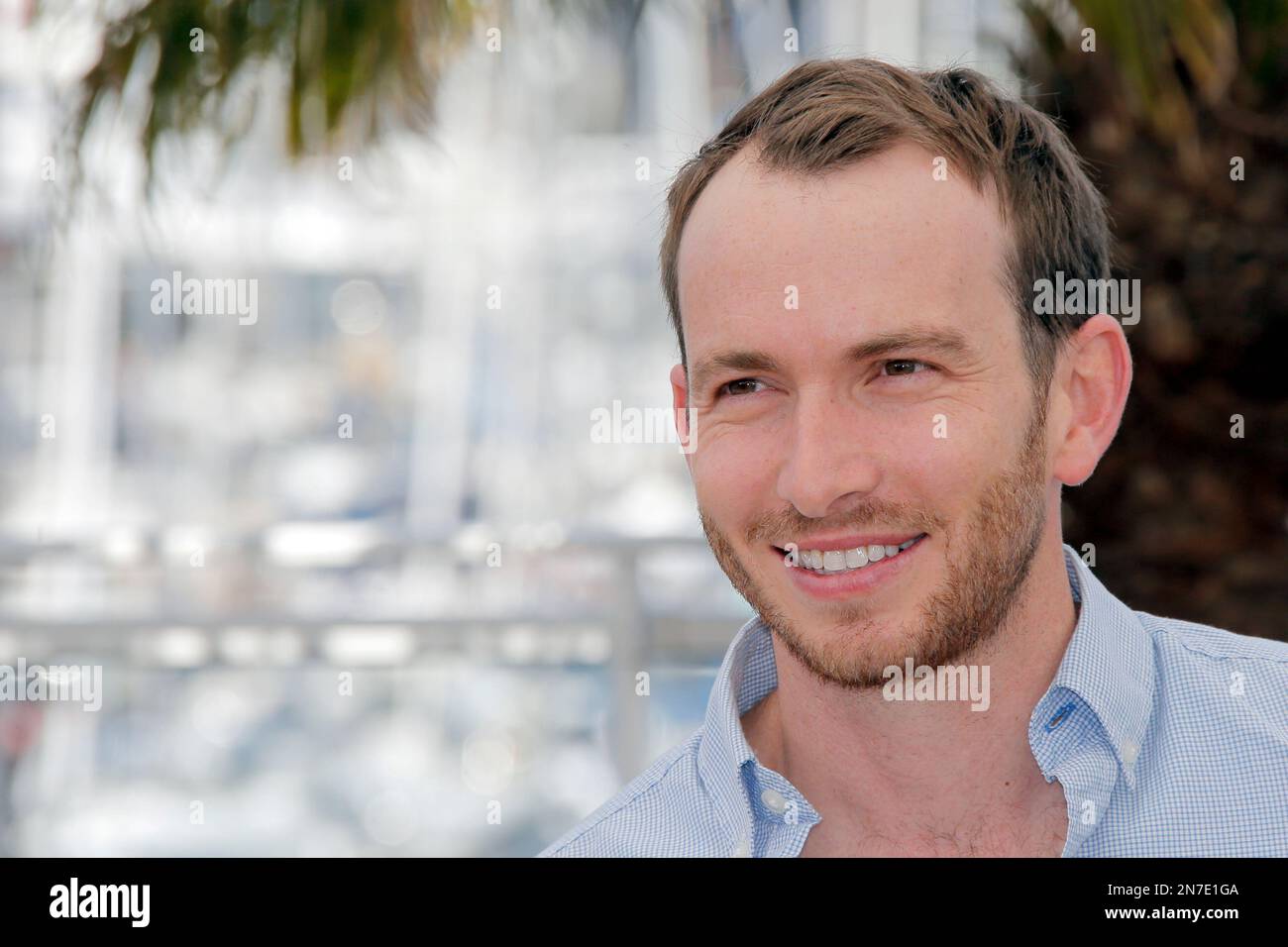 Actor Conrad Kemp poses for photographers during a photo call for the ...