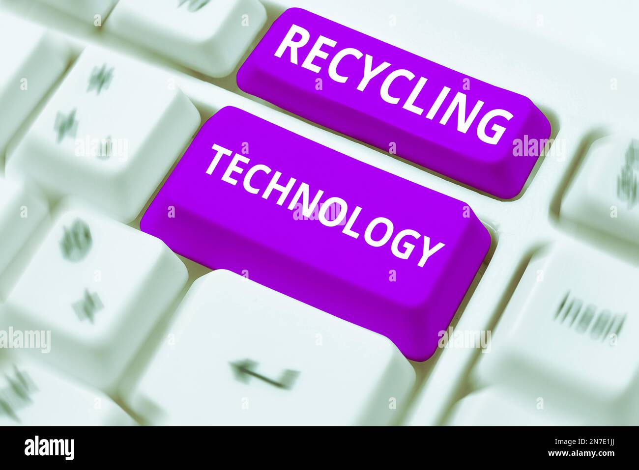 Writing displaying text Recycling Technology. Business approach the ...
