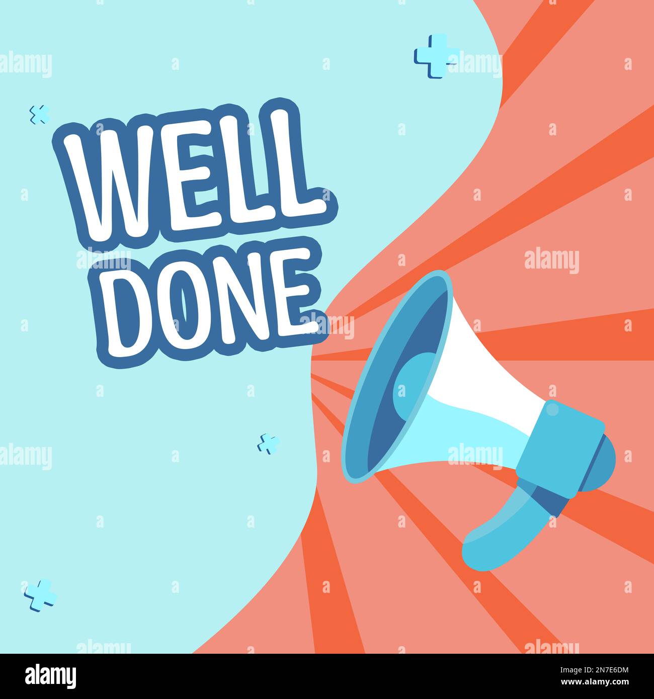 Sign displaying Well Done. Business idea Peform accurately and ...