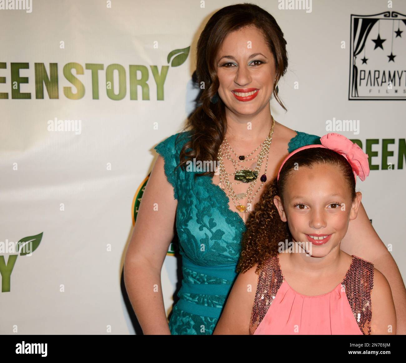 Kelly Vlahakis-Hanks, left, and Alexsia Hanks arrive at A Green Story ...