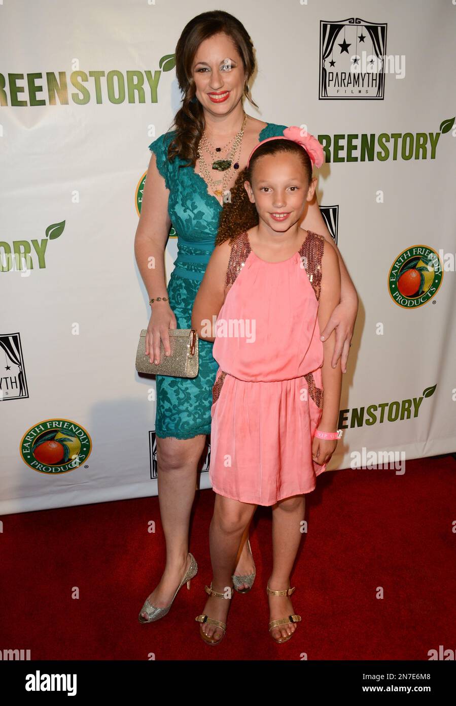 Kelly Vlahakis-Hanks, left, and Alexsia Hanks arrive at A Green Story ...