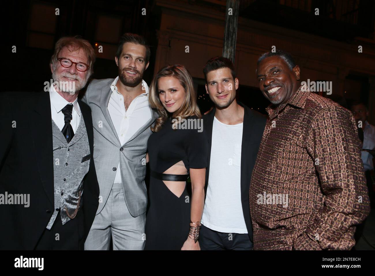 20th Century Fox's Mark Kaner, Geoff Stults, Shantel VanSanten, Parker ...