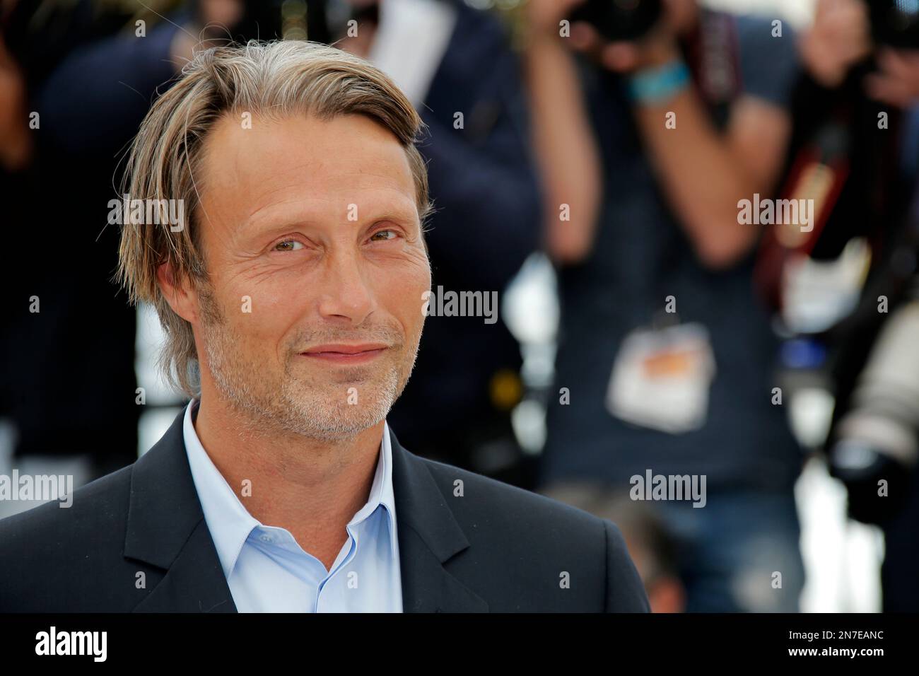 Actor Mads Mikkelsen poses for photographers during a photo call for ...