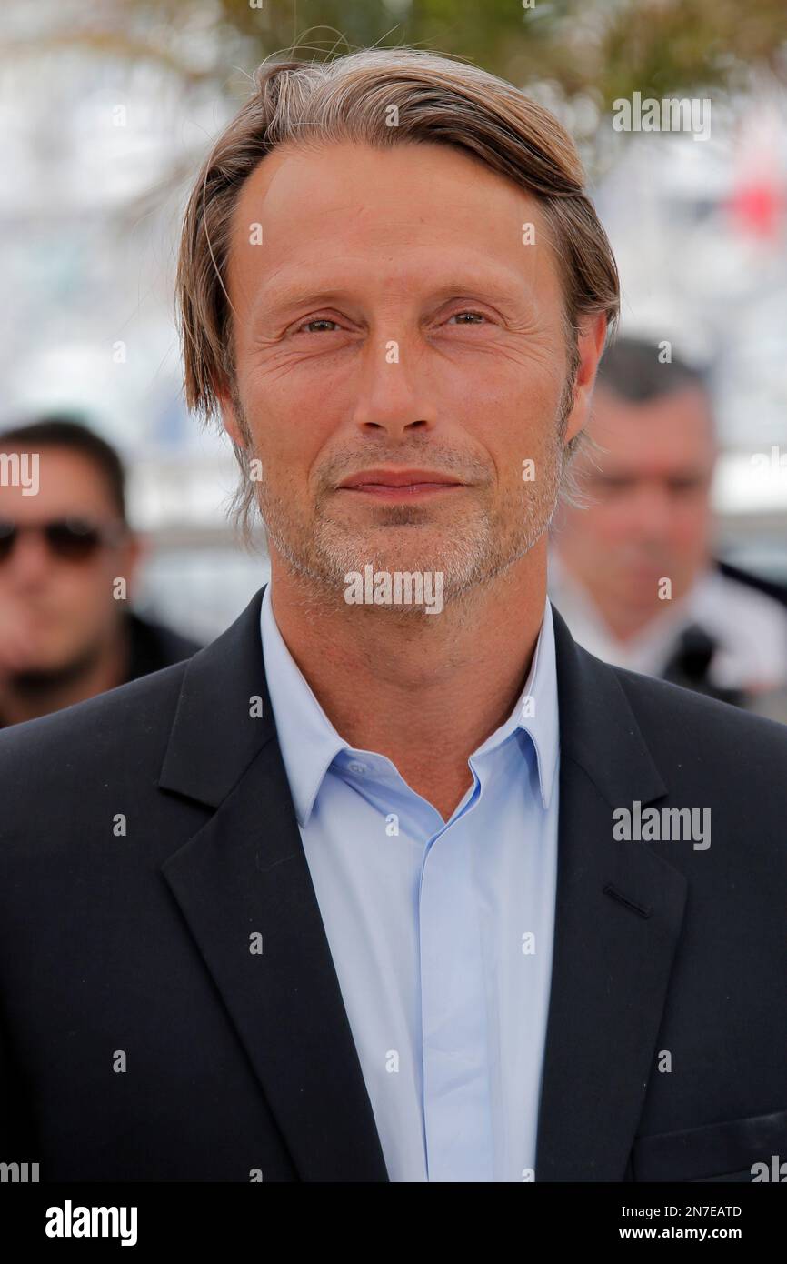 Actor Mads Mikkelsen poses for photographers during a photo call for ...