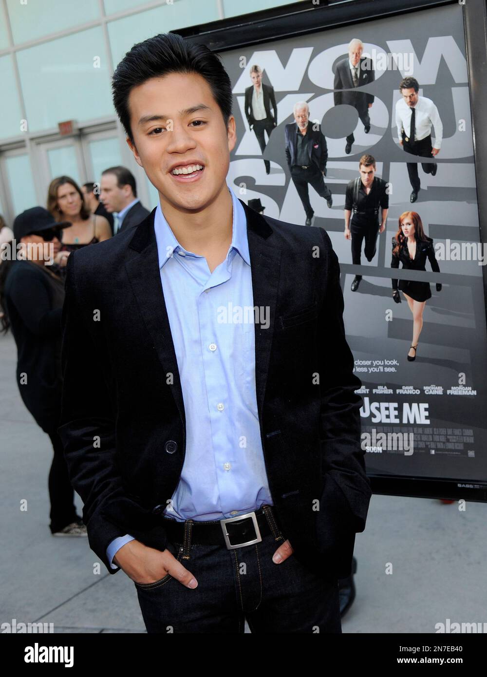 Actor Tobit Raphael poses at the Los Angeles special screening of the ...