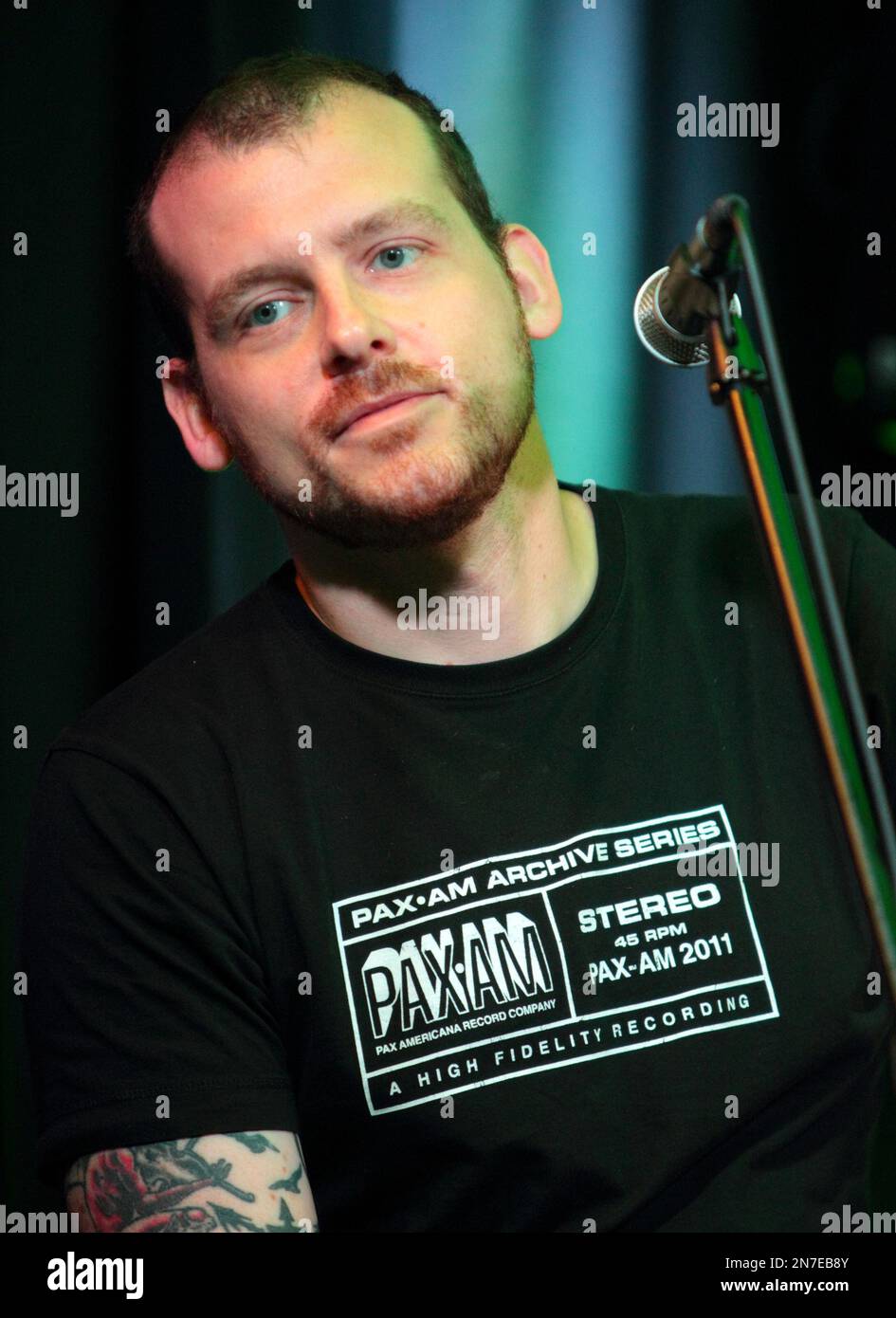 Derek Grant of the punk-rock band Alkaline Trio visits Radio 104.5 ...