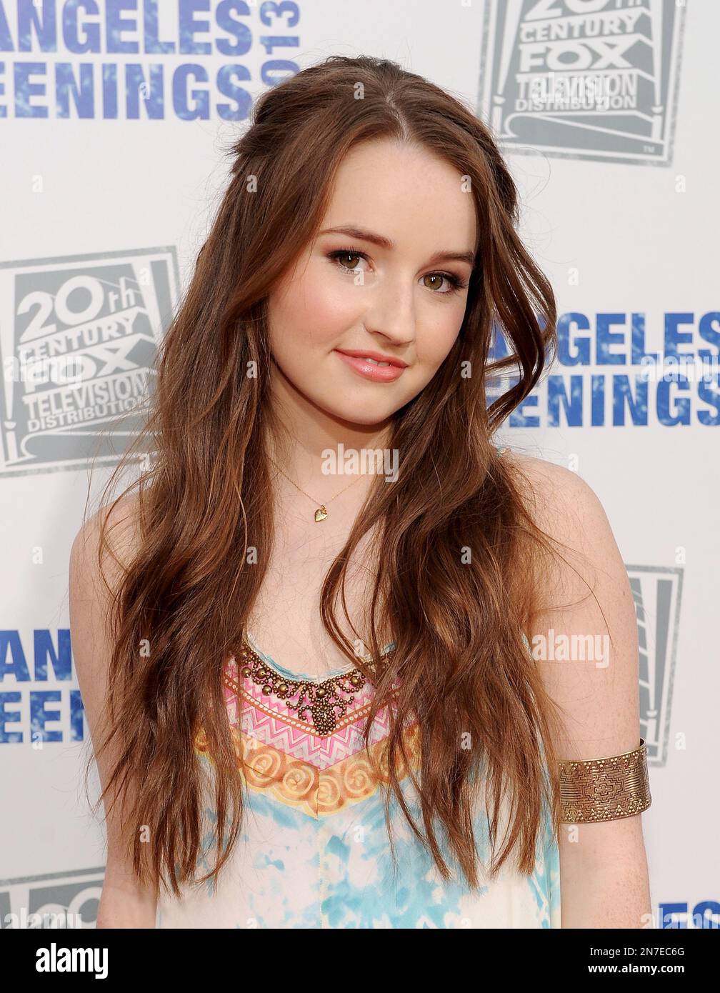 Kaitlyn Dever arrives at Twentieth Century Fox Television Distribution's 2013 LA Screenings Lot ...