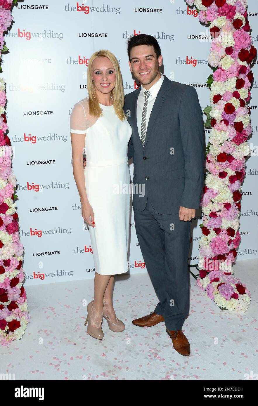 Camilla Dallerup and Kevin Sacre arrive for a VIP screening of The Big ...