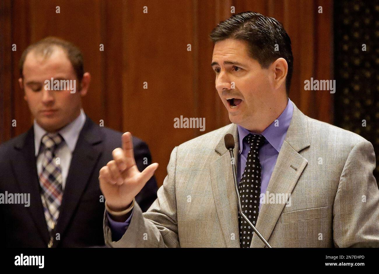 Illinois Rep. Jerry Costello, D-Red Bud, argues increase speed limits ...