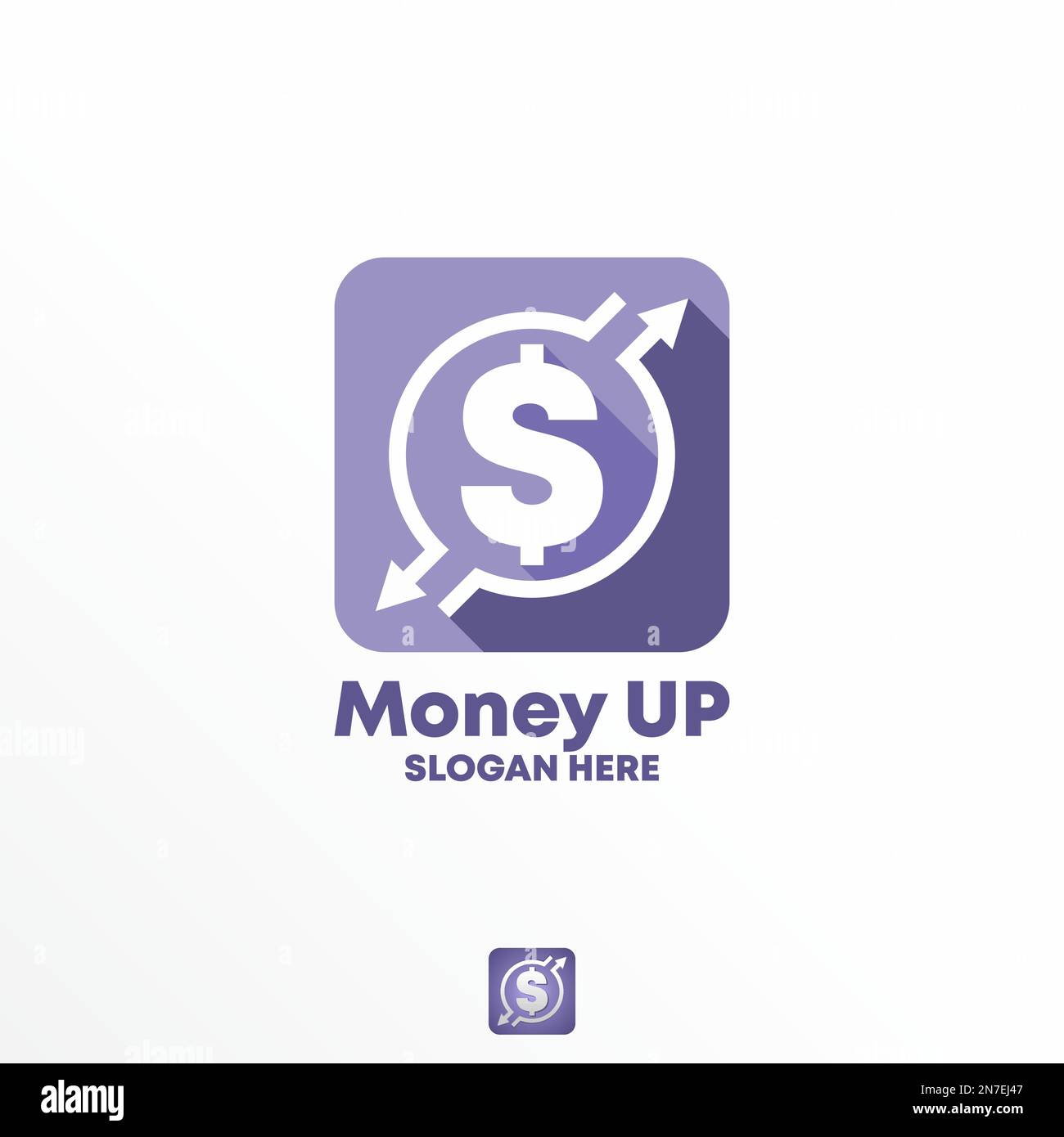 Letter word S sans serif font or dollar with Flip arrow image graphic ...