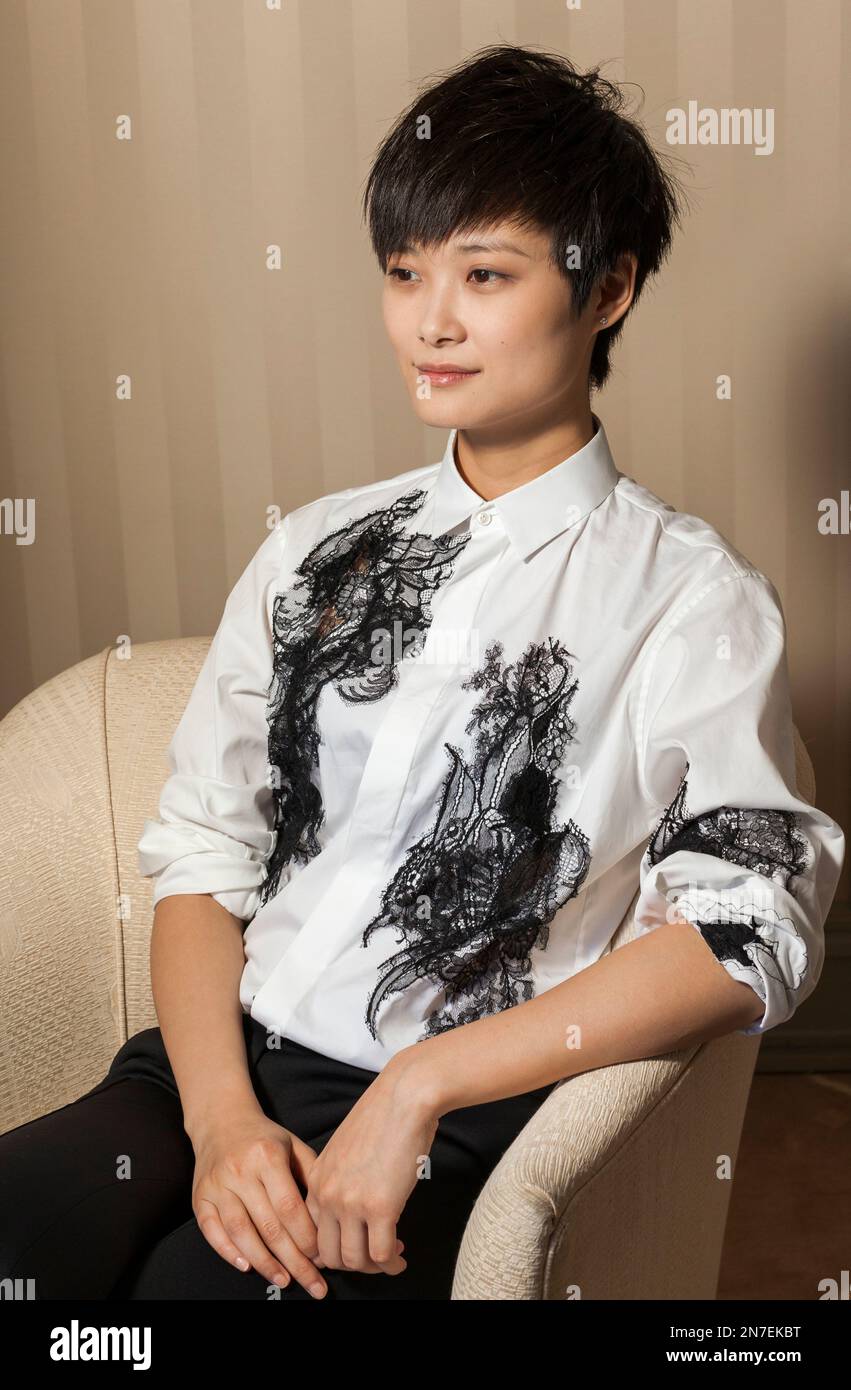 Singer and actress Li Yu Chun poses for portraits at the 66th ...