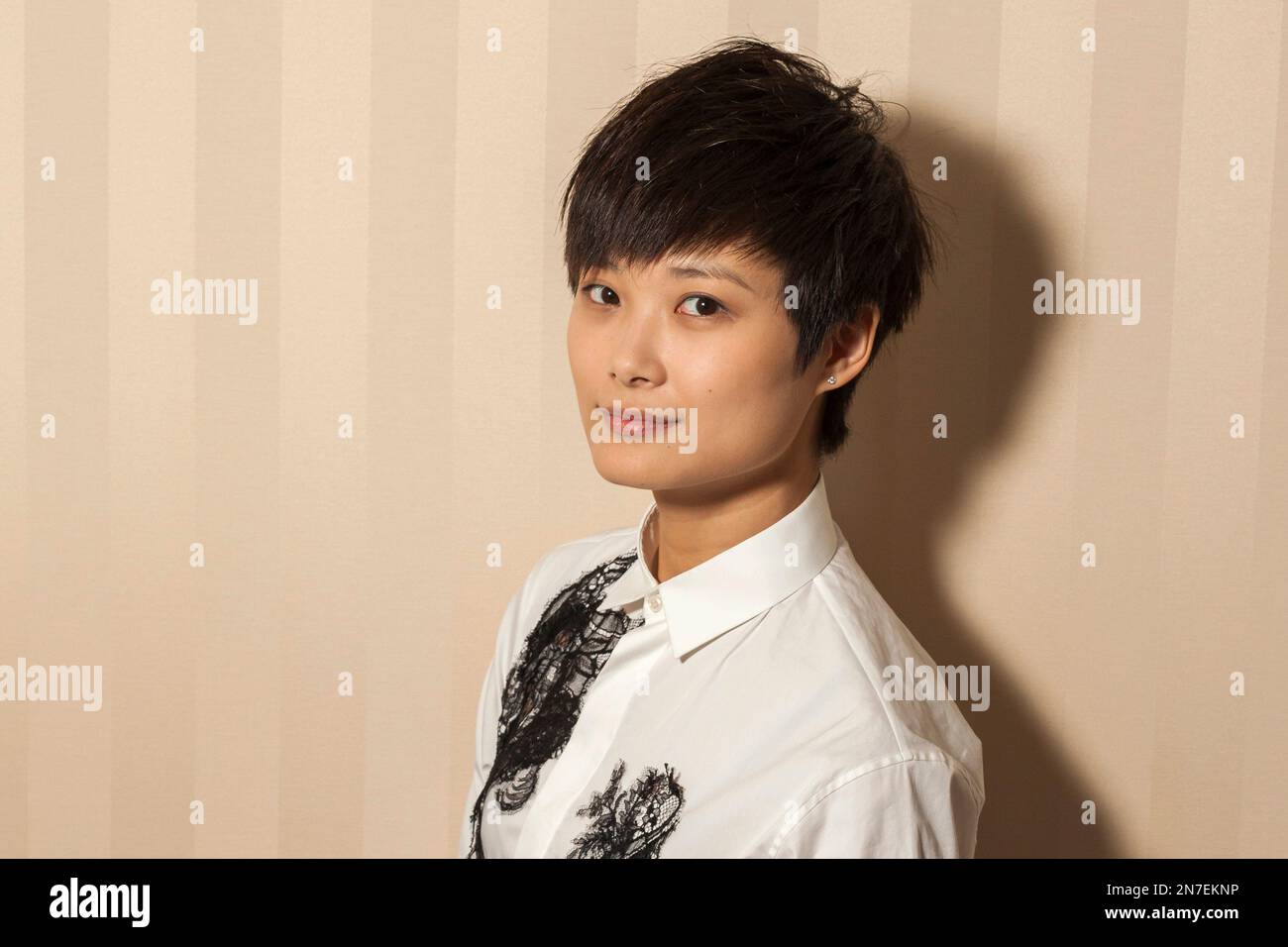 Singer Li Yu Chun poses for portraits at the 66th international film ...