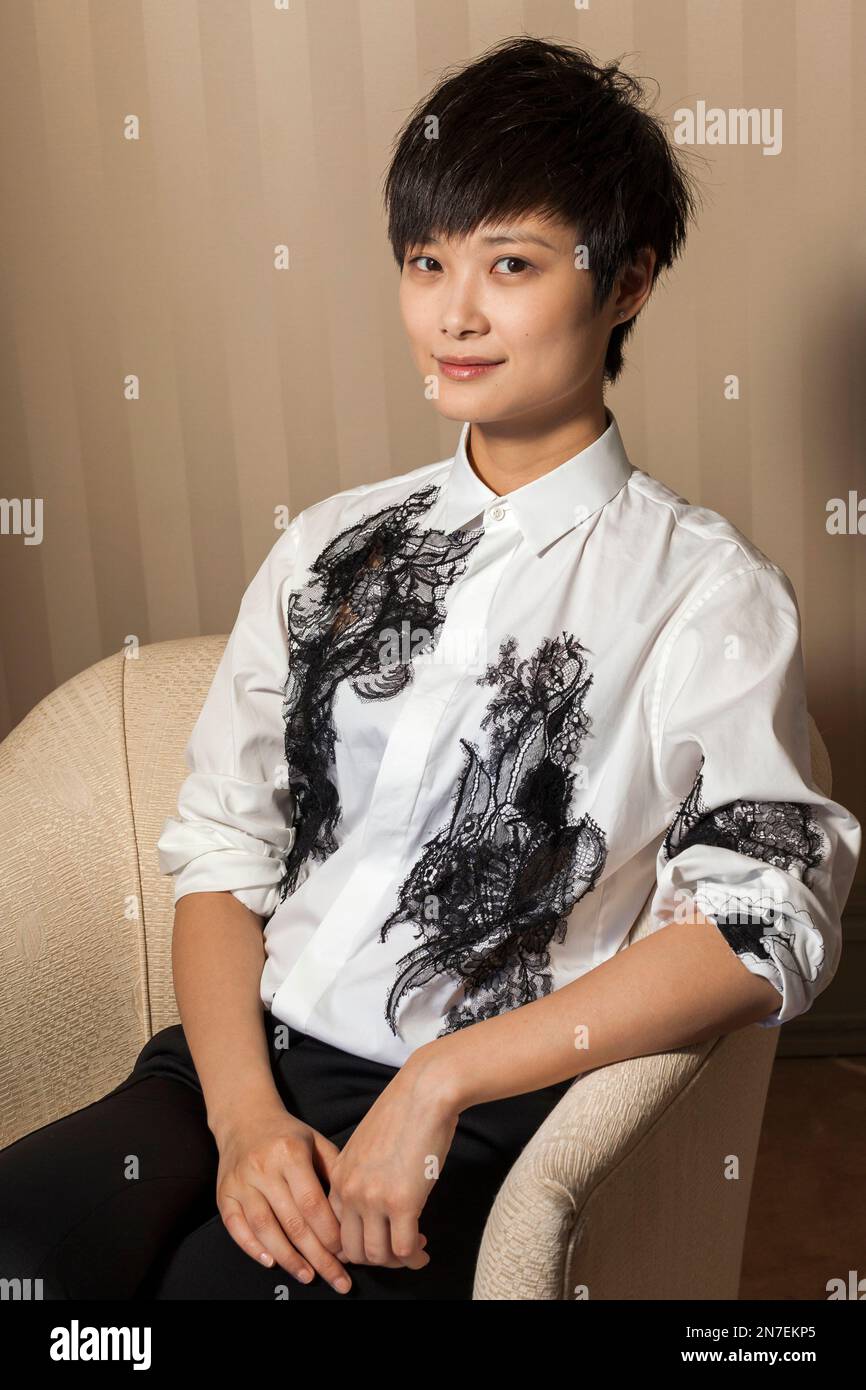 Singer Li Yu Chun poses for portraits at the 66th international film ...