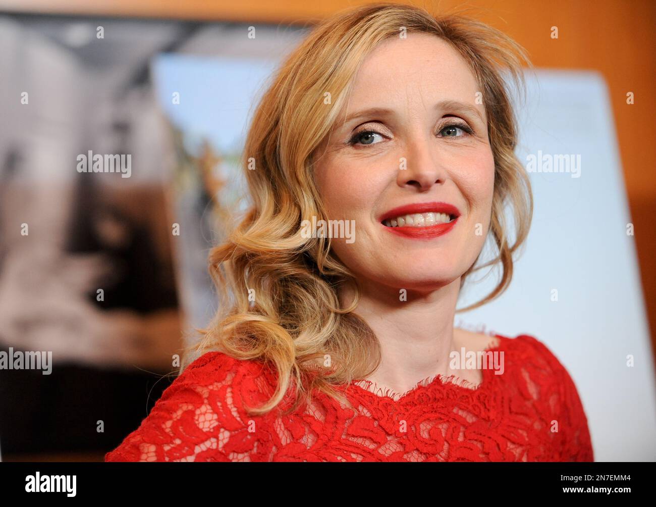 Julie Delpy arrives at the LA premiere of "Before Midnight" at the ...