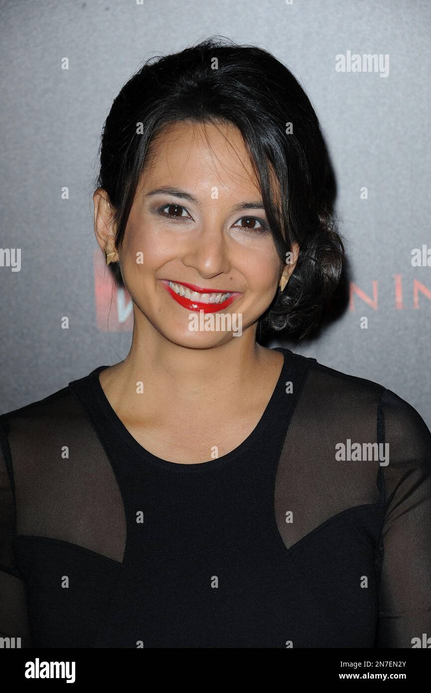 Michelle Steele arrives at the 38th Annual Gracie Awards Gala at the ...