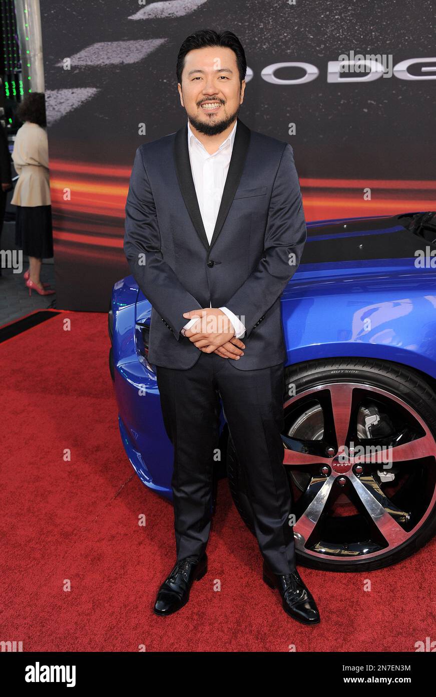 Justin Lin arrives at the LA Premiere of the "Fast & Furious 6" at the ...