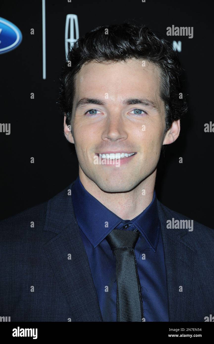 Ian Harding arrives at the 38th Annual Gracie Awards Gala at the ...