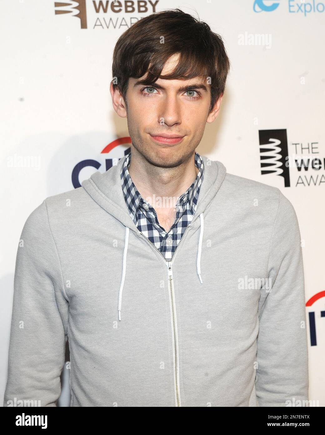 David Karp arrives at the 17th Annual Webby Awards at Cipriani Wall ...