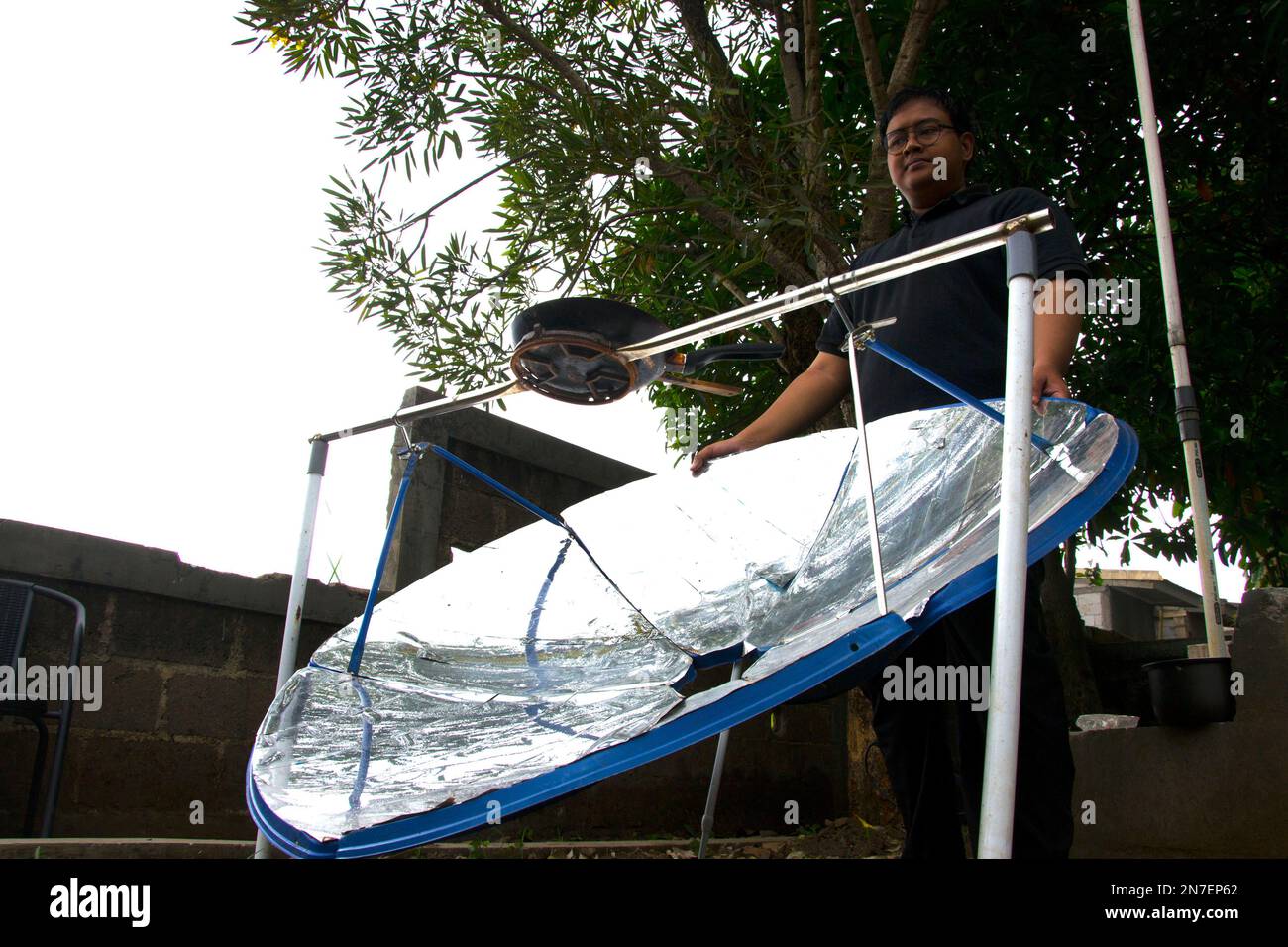 Ibrahim Rasyid, a student at the ITB School of Management Business is ...