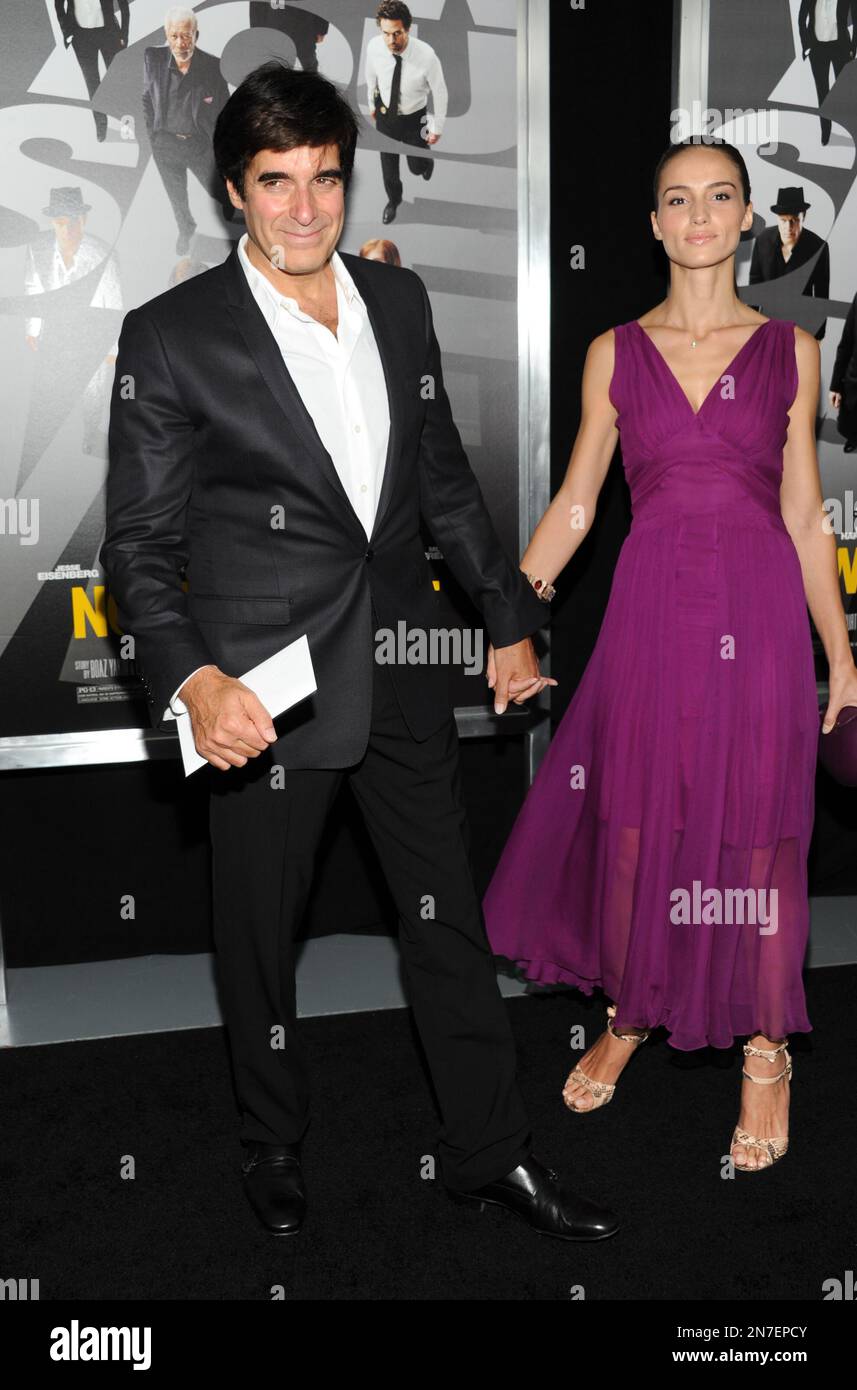 Magician David Copperfield and girlfriend Chloe Gosselin attend the ...