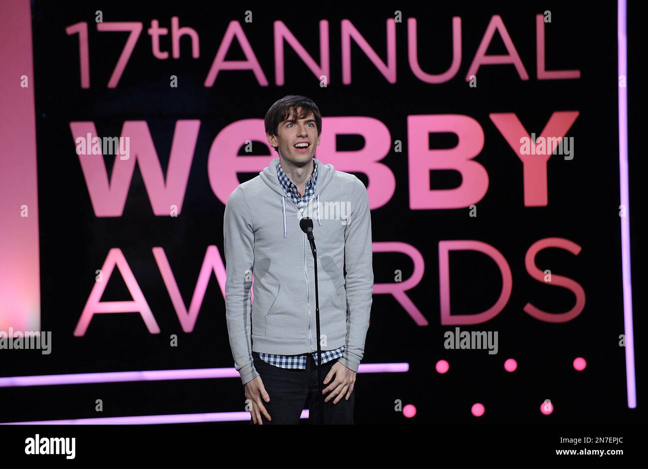 Founder and CEO of Tumblr David Karp attends the 17th Annual Webby ...