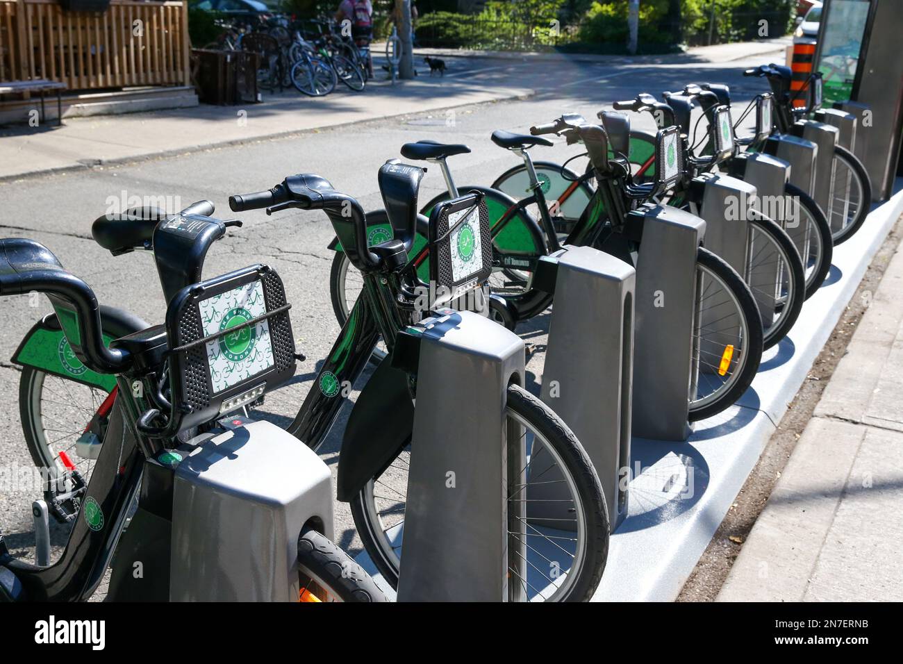 Cycling toronto bike share hi-res stock photography and images - Alamy