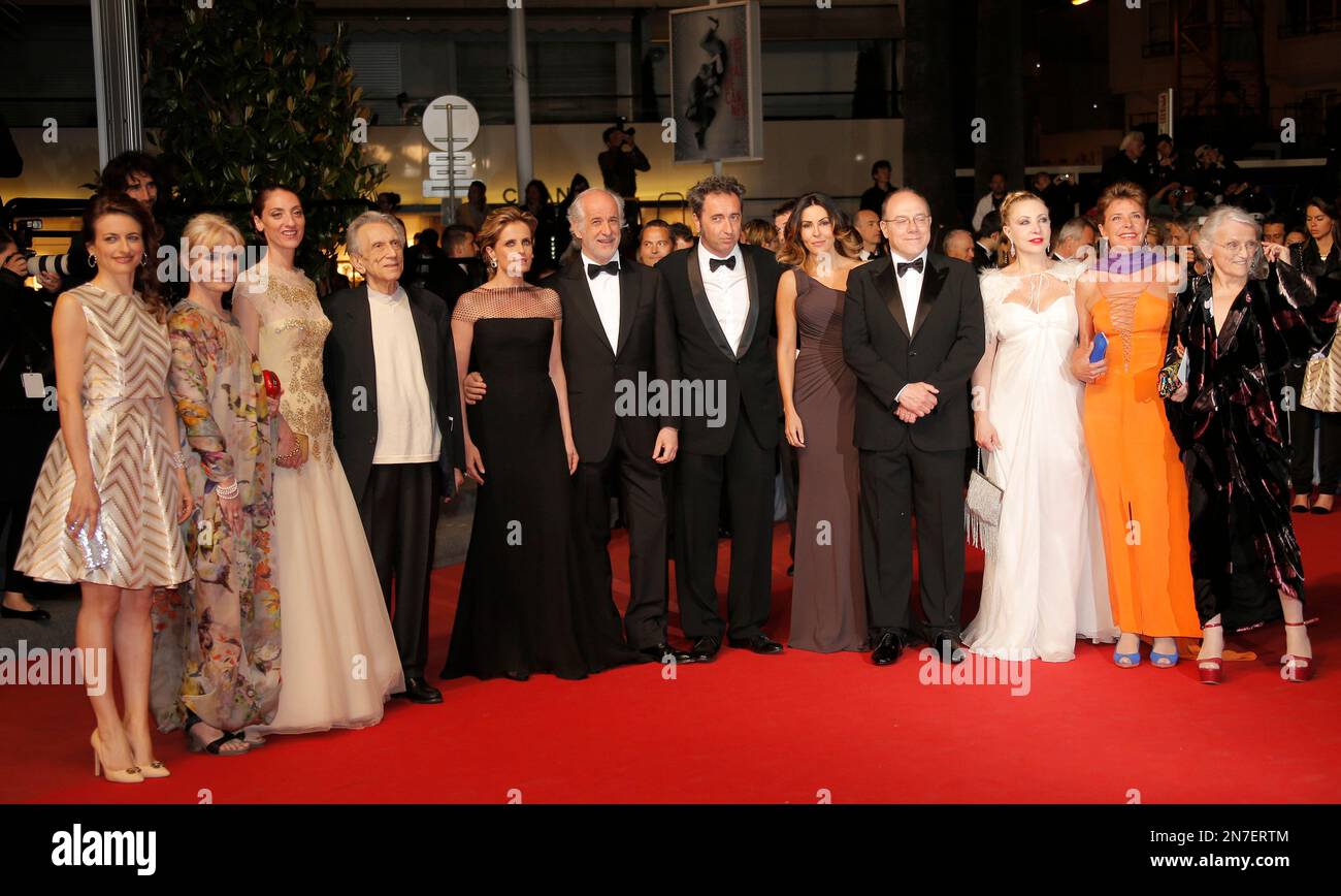 From left, actors Anita Kravos, Galatea Ranzi, Anna Della Rosa, Roberto ...