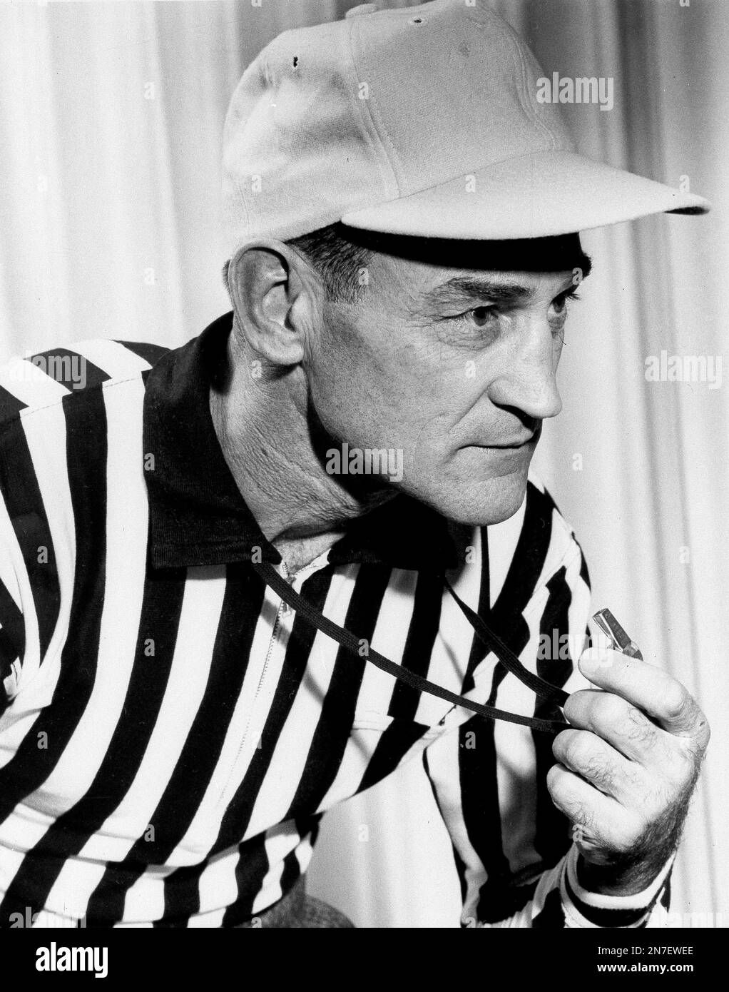 Football Hall of Famer and now referee George McAfee is pictured, Oct ...