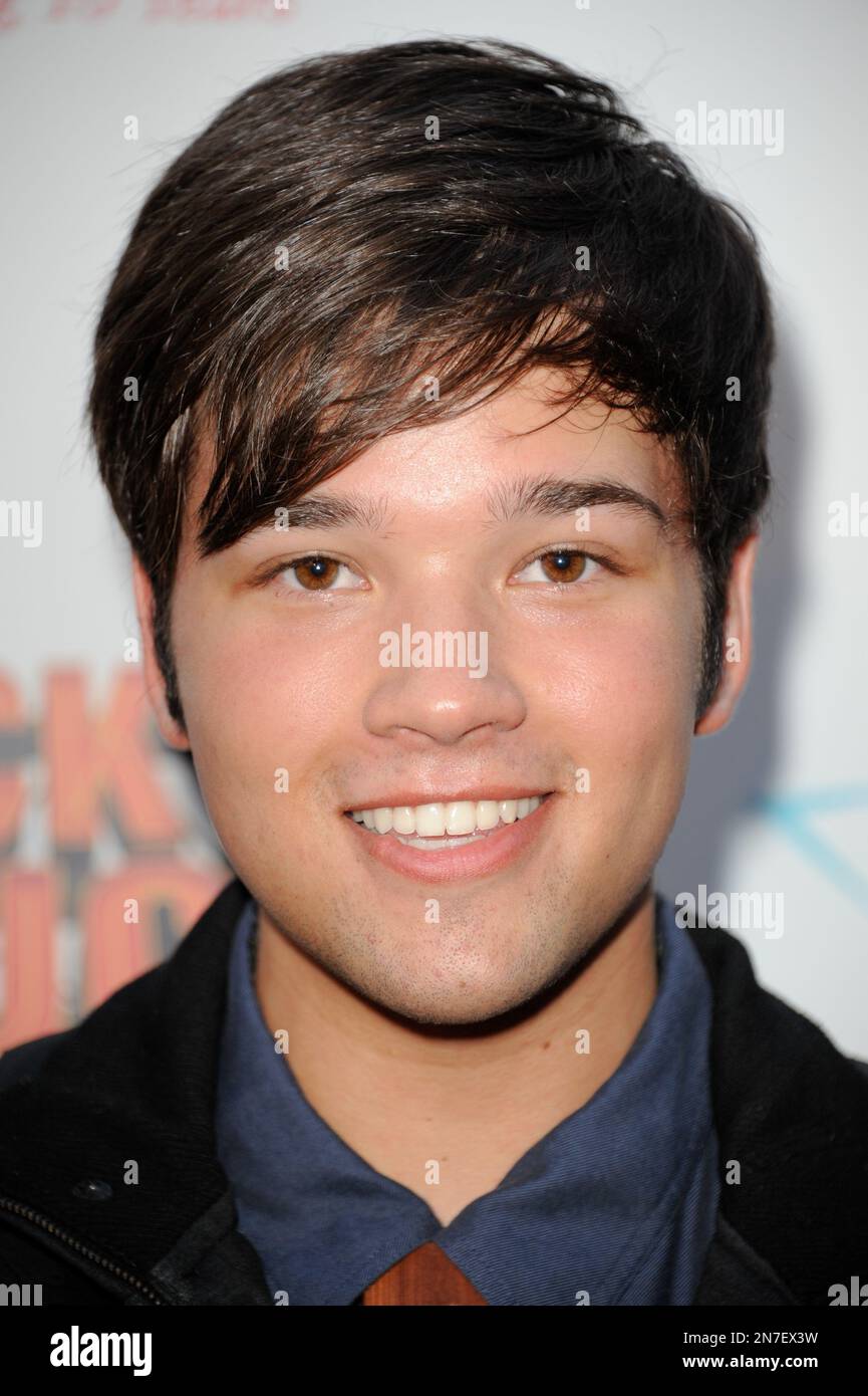 Nathan Kress arrives at the LA premiere of "Nicky Deuce" at the ...