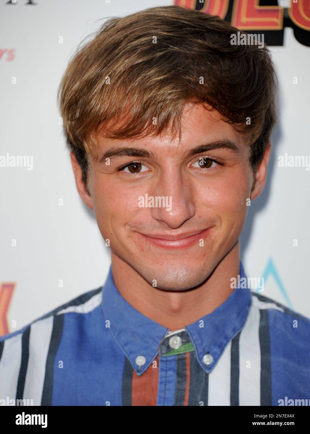Lucas Cruikshank arrives at the LA premiere of "Nicky Deuce" at the ...