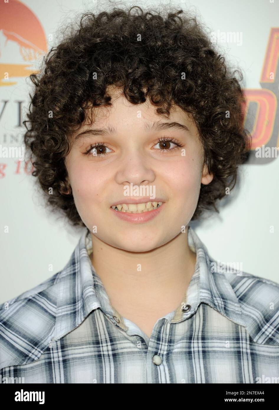 Cameron Ocasio arrives at the LA premiere of "Nicky Deuce" at the ArcLight Hollywood on Monday ...