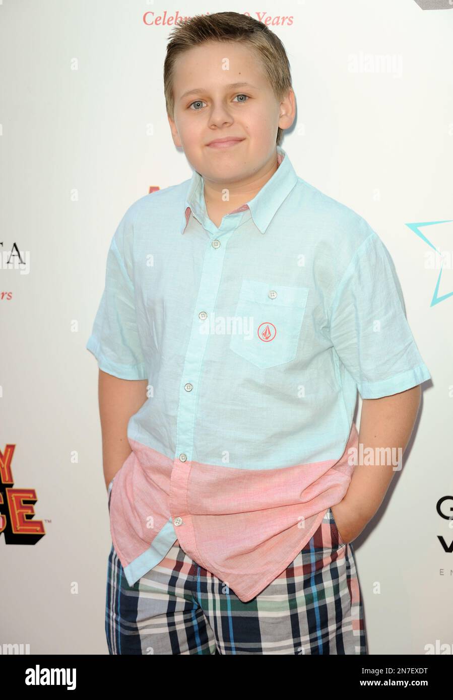 Jackson Brundage arrives at the LA premiere of "Nicky Deuce" at the ...