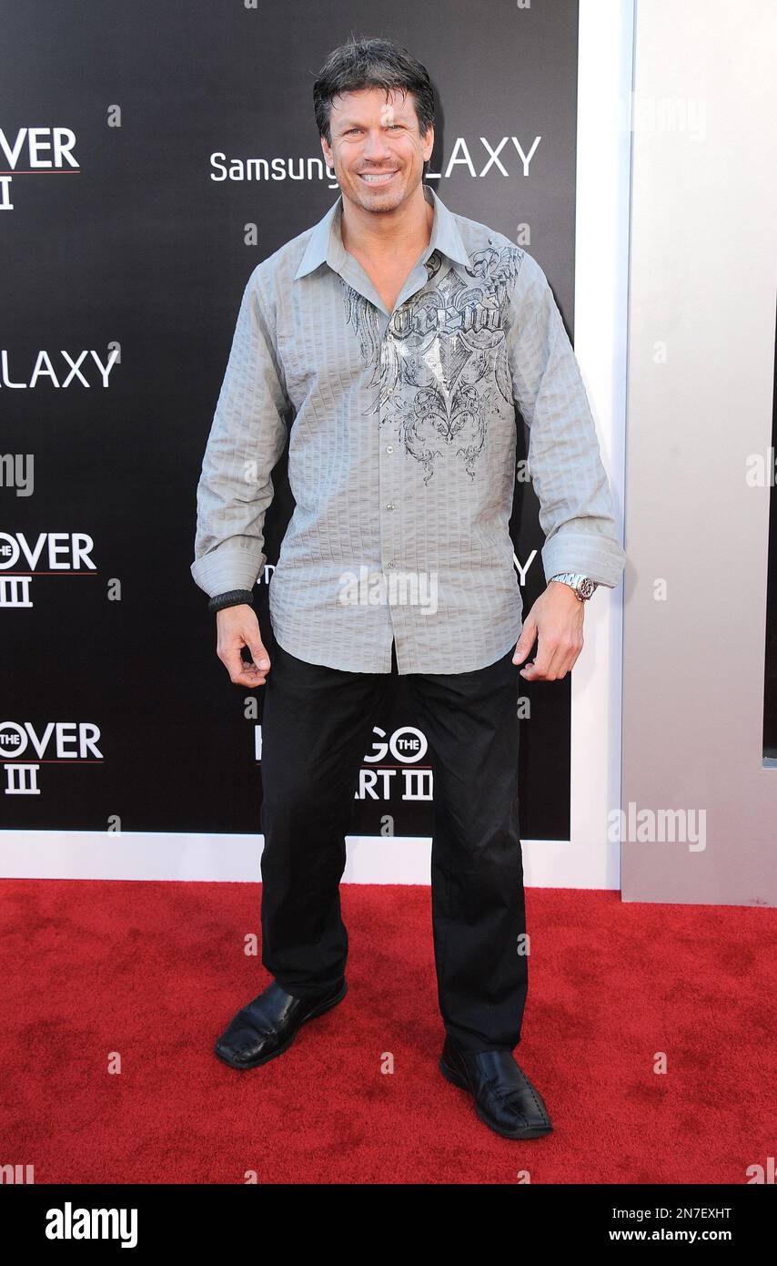Paul Logan arrives at the LA Premiere of "The Hangover: Part III" at ...