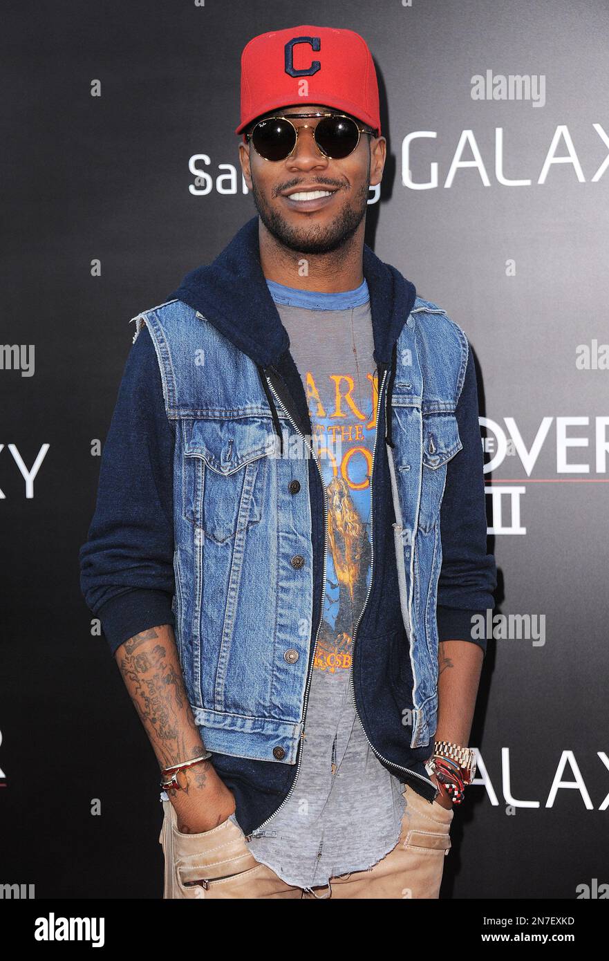 Kid Cudi arrives at the LA Premiere of "The Hangover: Part III" at the ...
