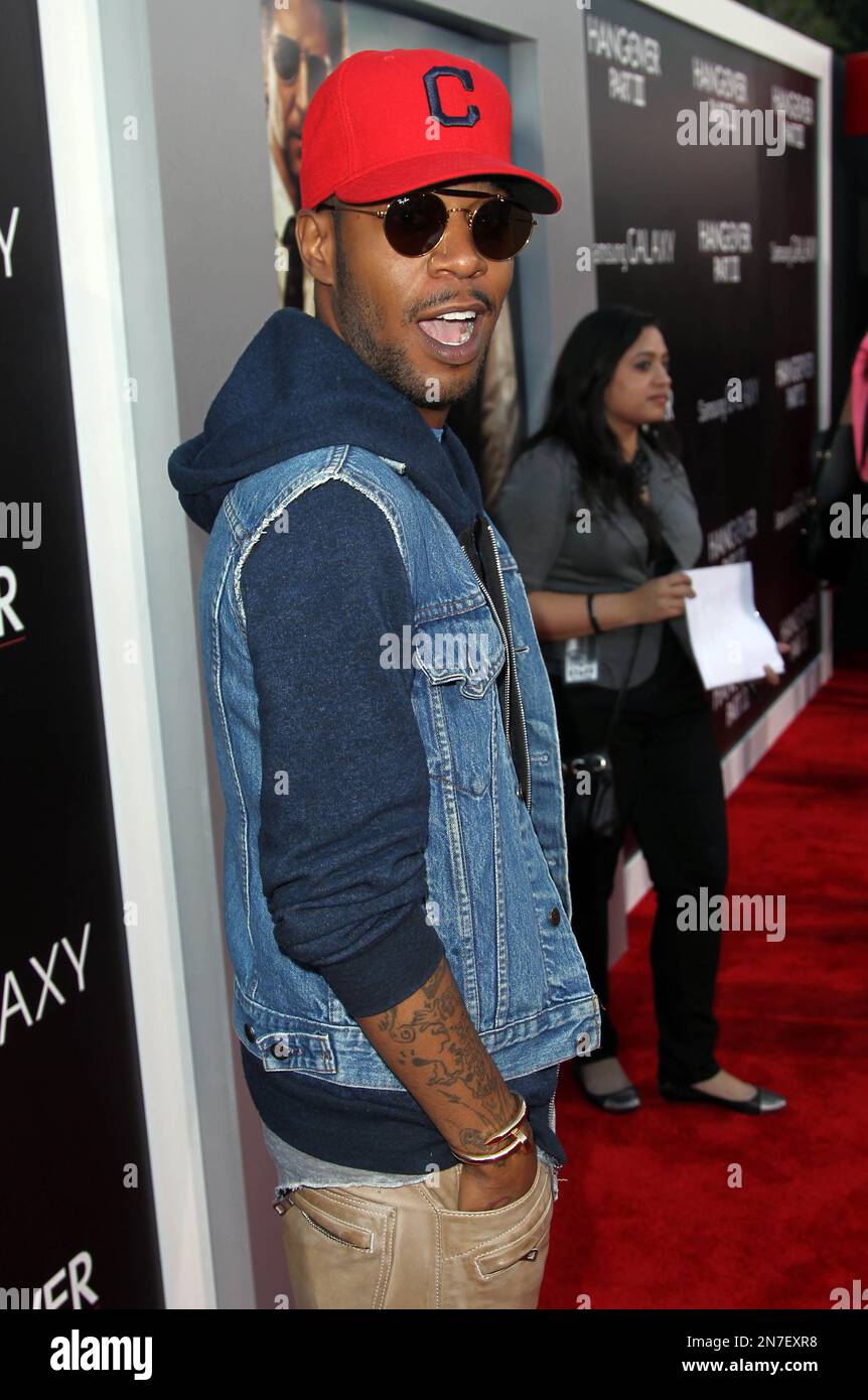Kid Cudi arrives at the LA Premiere of "The Hangover: Part III" at the ...