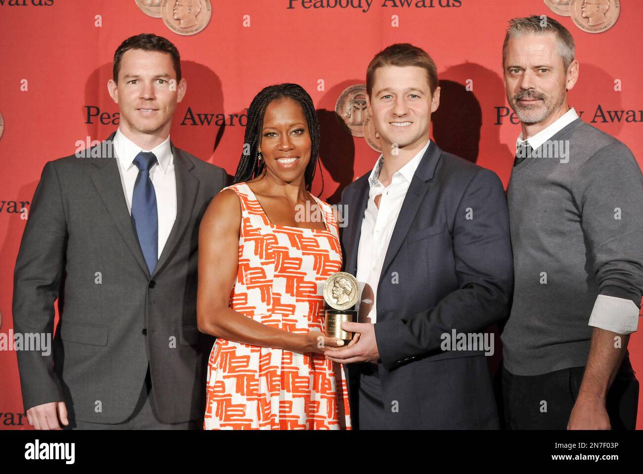 "Southland" cast members, from left, Shawn Hatosy, Regina King, Ben McKenzie and C. Thomas ...