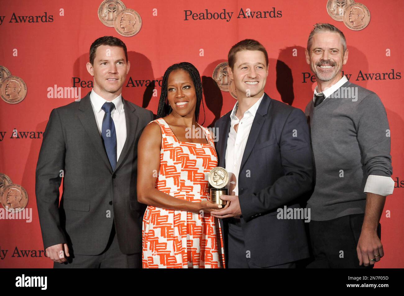 "Southland" cast members, from left, Shawn Hatosy, Regina King, Ben McKenzie and C. Thomas ...