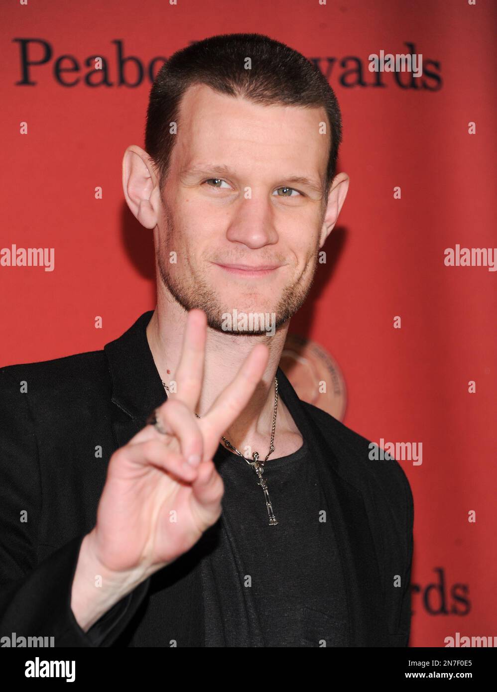 Actor Matt Smith from "Doctor Who" attends the 72nd Annual Peabody Awards at the Waldorf-Astoria ...